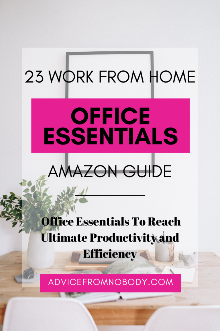 10 Home Office Essentials For A Productive Work Environment